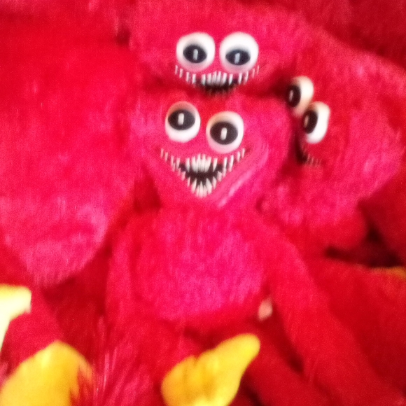 Poppy Playtime 2 | Toys | Cuddly Red Sparkly Plush Gamer Video Huggy ...